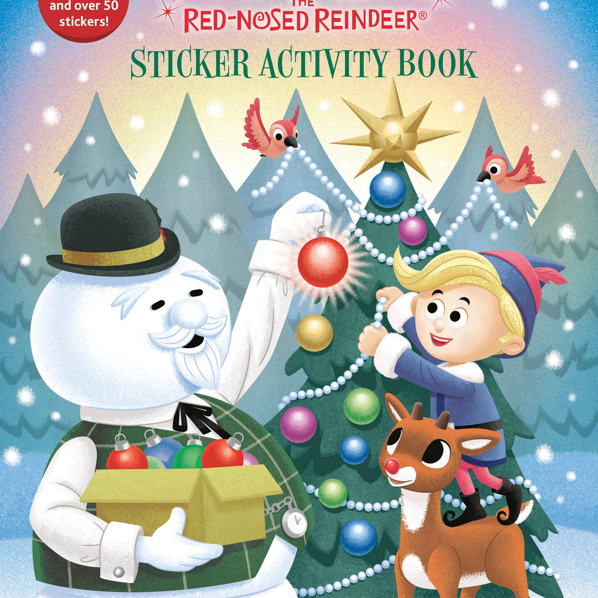 Rudolph the Red-Nosed Reindeer Sticker Activity Book – Never Ending Deals
